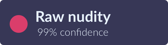 Detect nudity, porn, suggestive and explicit adult content in Images and Videos